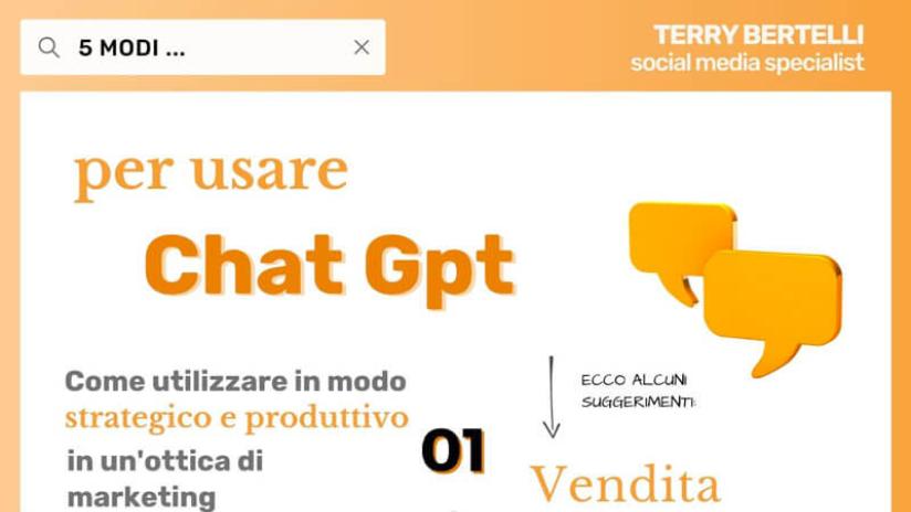 Come usare chat Gpt Come usare chat Gpt